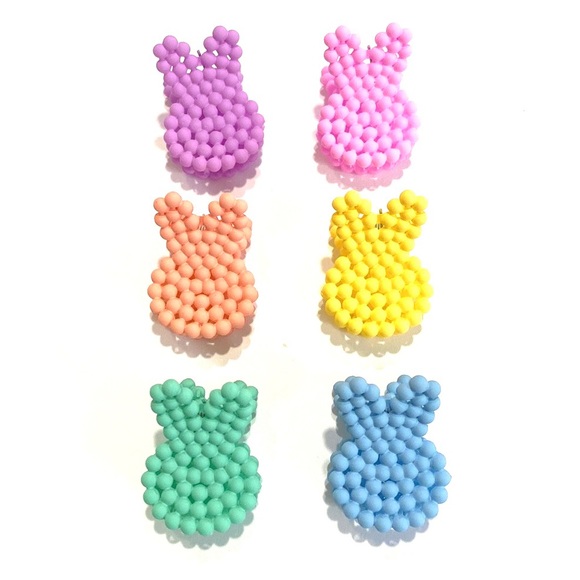 Accessories | 618 Easter Jaw Clips Set Of 6 Pastel Colors Hair Claws ...